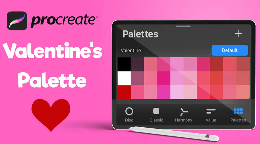 15 Free Procreate Color Schemes & Swatches to Simplify Your Color ...