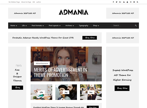 20 Best AdSense Optimised WordPress Themes To Boost Your Revenue ...