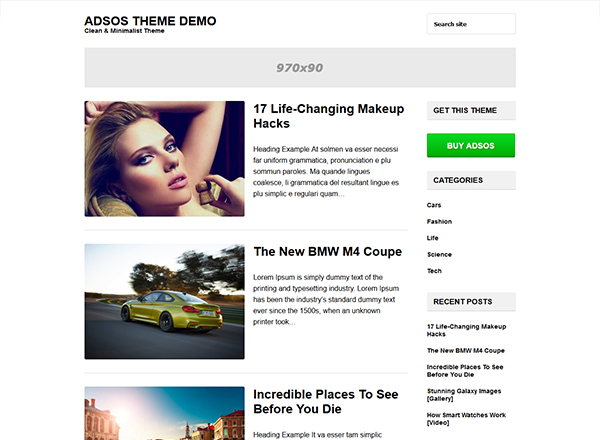20 Best AdSense Optimised WordPress Themes To Boost Your Revenue ...