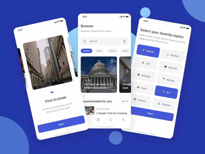 35+ Free Web & Mobile UI Templates for Figma | DesignDrizzle | Free ...