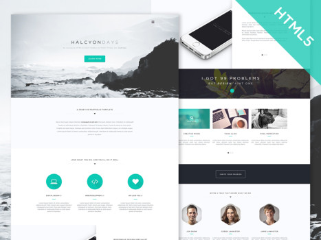 30 Free Bootstrap HTML5 Responsive Templates | DesignDrizzle | Free ...